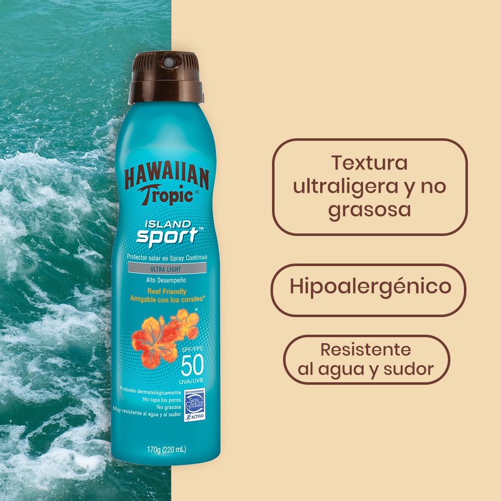 Protector Solar Island Sport Fps 50 220 mL | Cruz Verde