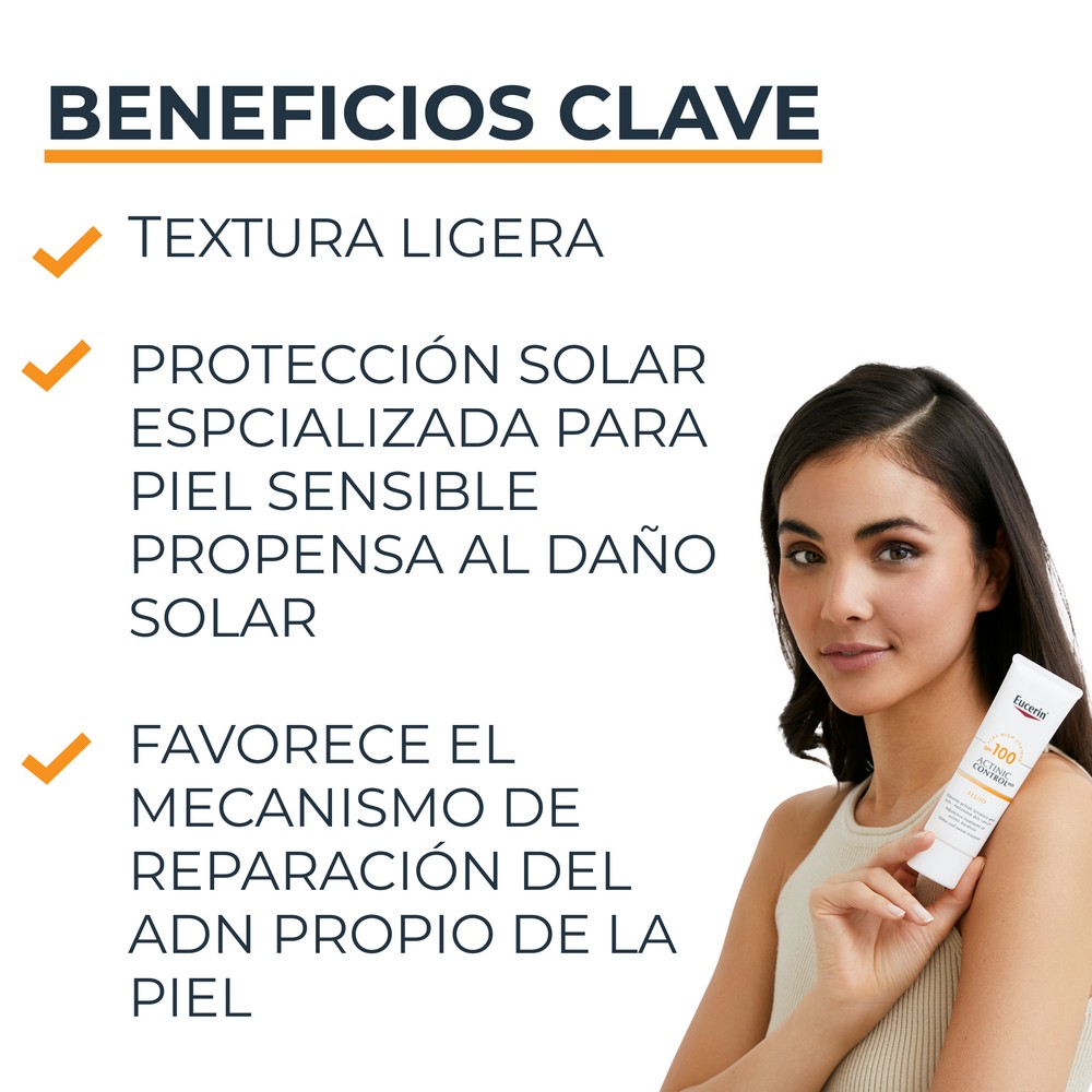 EUCERIN Protector Solar Ultra 100 Fluid 50+ 80ml | Cruz Verde