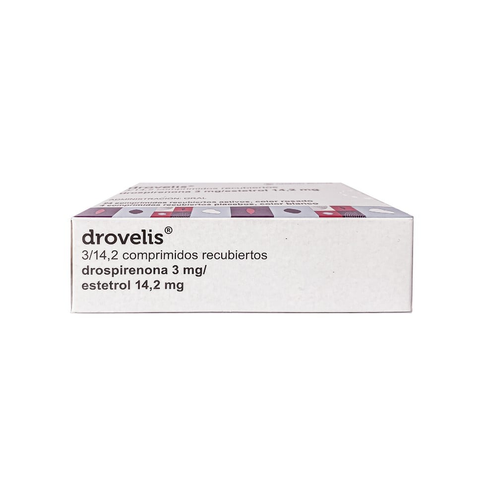 Drovelis Drospirenona 3mg/ Estetrol 14,2mg 28 Comprimidos Recubiertos ...