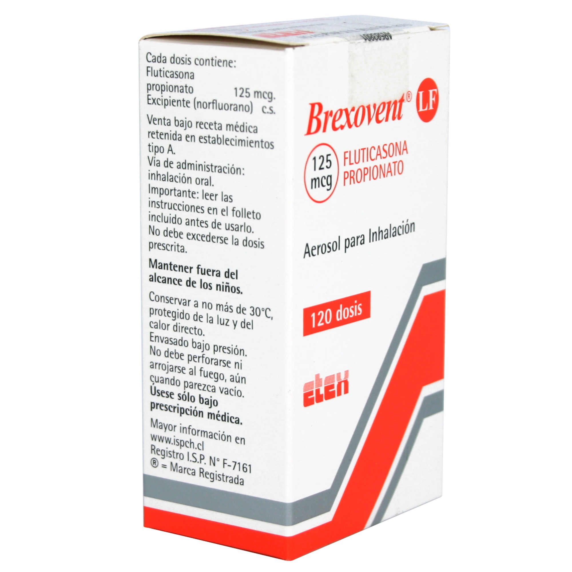 Brexovent · Fluticasona Inhalador - 120 dosis | Cruz Verde