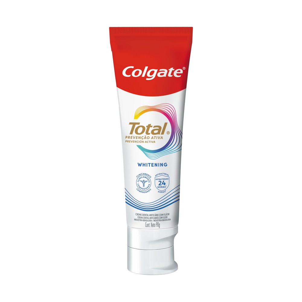 Pasta Dental Total Whitening con Flúor 90gr | Cruz Verde