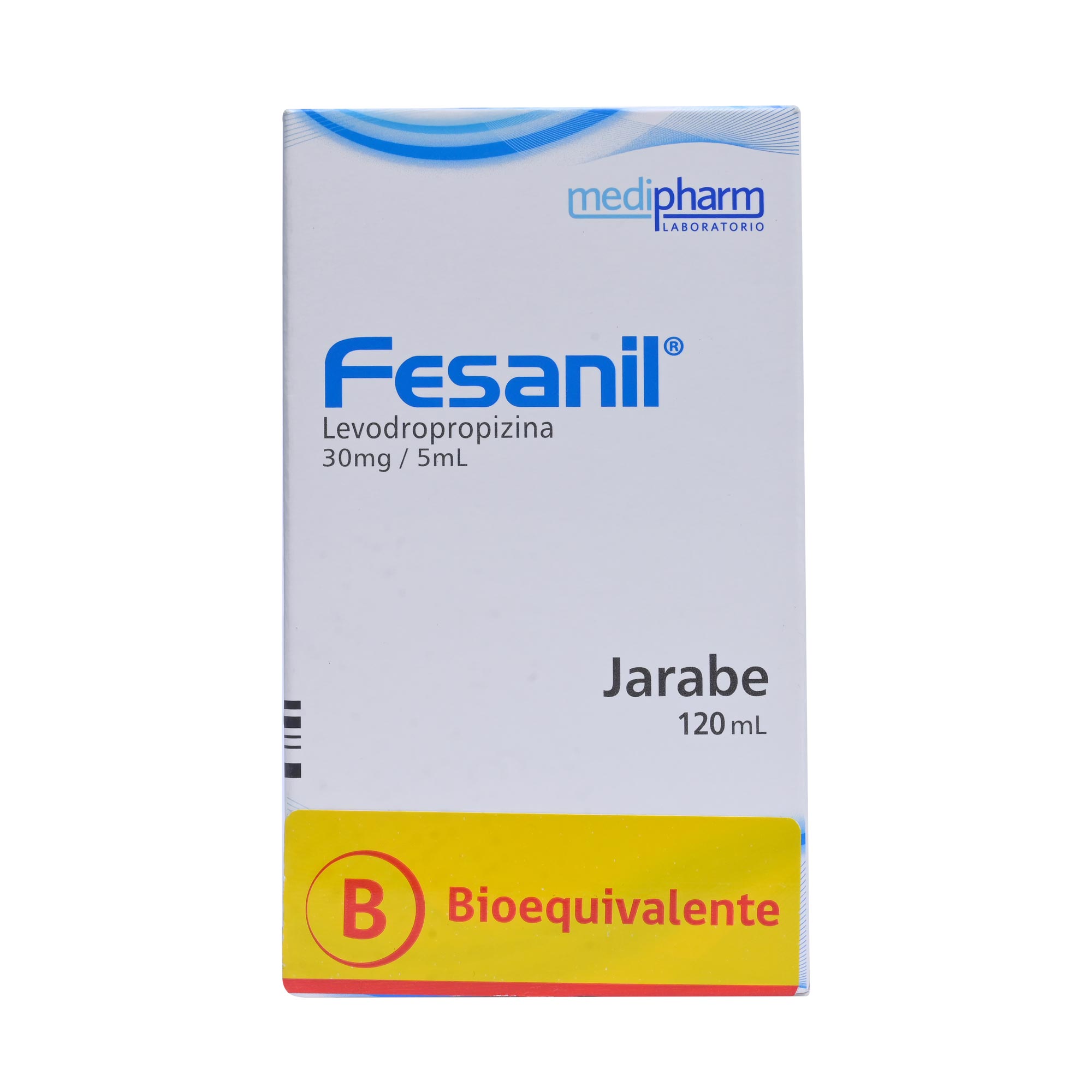 Fesanil Levodropropizina 0,6 g / 100 mL Jarabe 120 mL - FarmaCompara