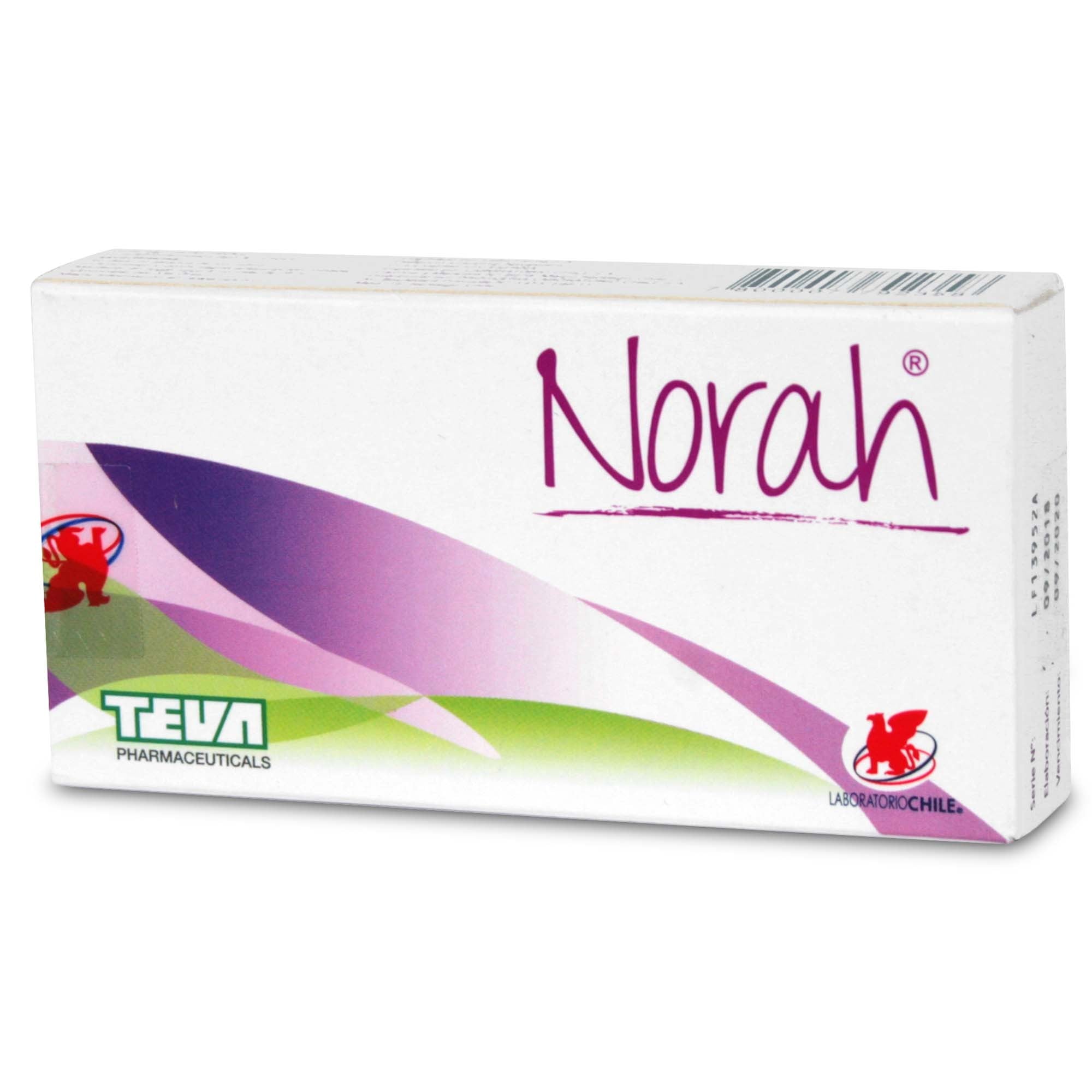 Norah Dienogest 2 mg Etinilestradiol 0,03 mg 28 Comprimidos Recubierto ...
