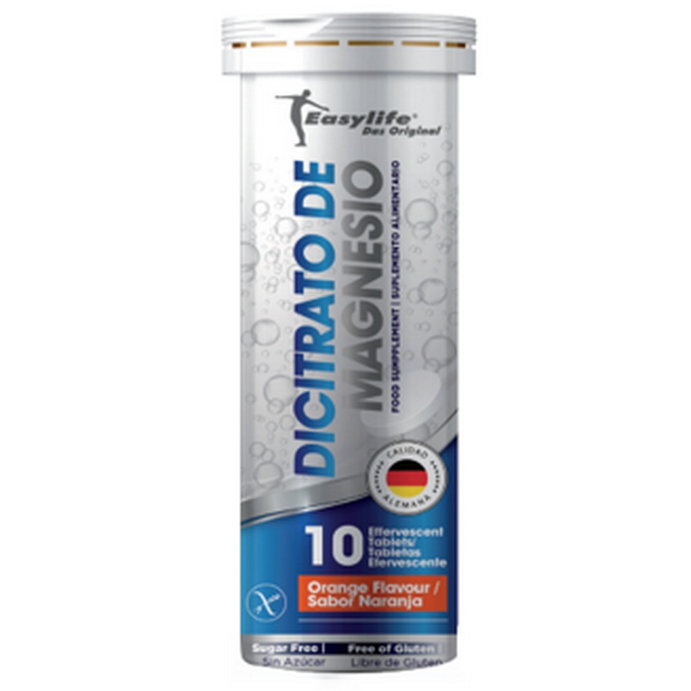 Dicitrato De Magnesio 375 mg 10 Tabletas Efervecentes Sabor Naranja ...
