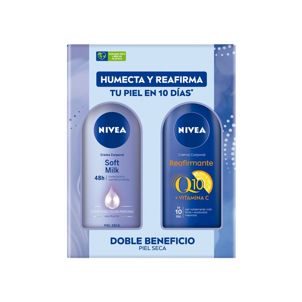 Soft Milk 400ml + Milk Q10 400ml | Cruz Verde