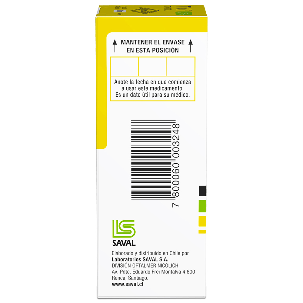 Tiof Timolol 0,5% Solución Oftálmica 10 mL | Cruz Verde