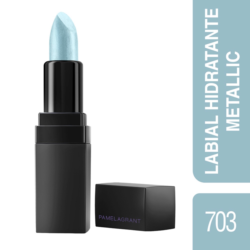Hydra Color Metallic Labial de 4 gr. Color Blue | Cruz Verde