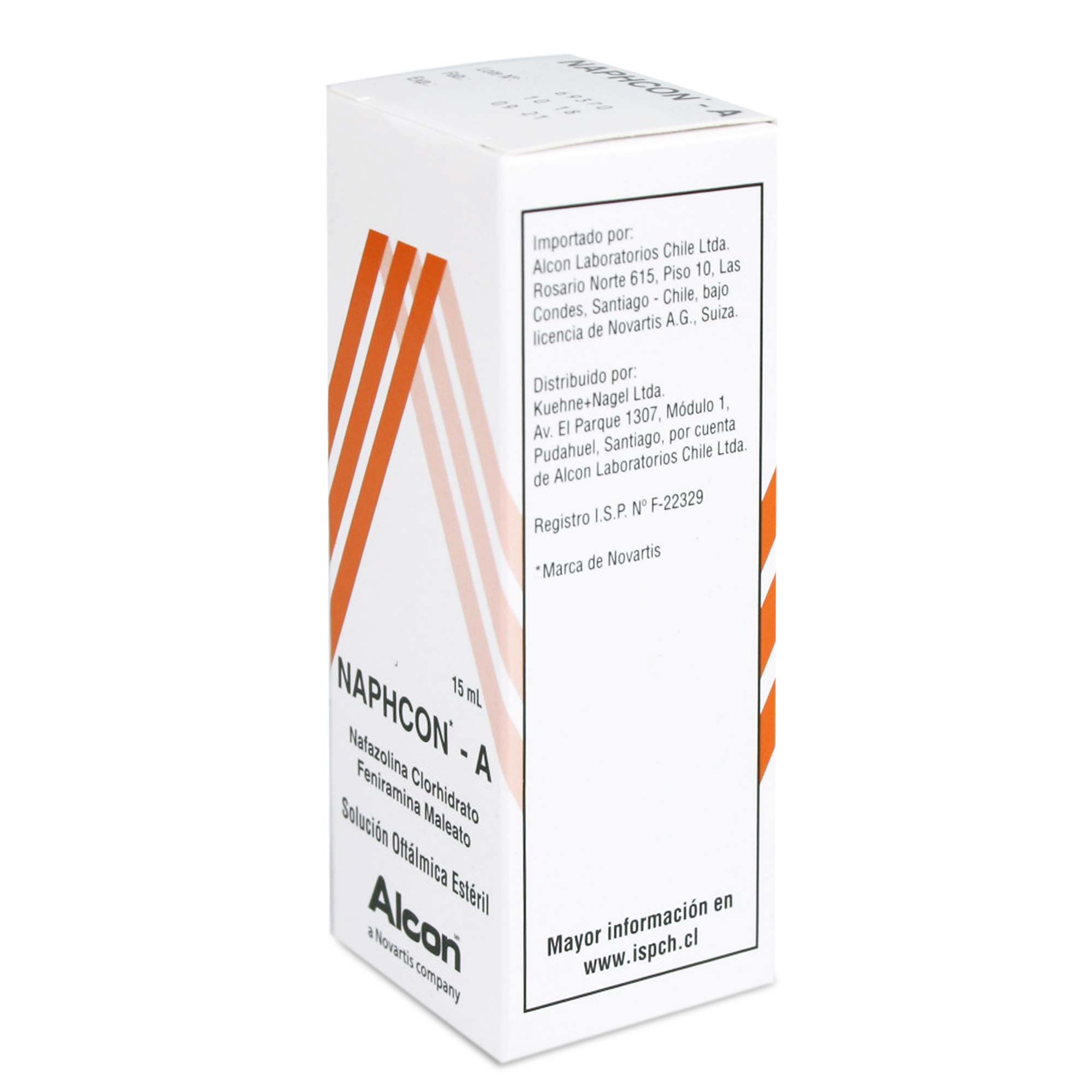 Naphcon-A Nafazolina 25 mg Solución Oftálmica 15 mL | Cruz Verde