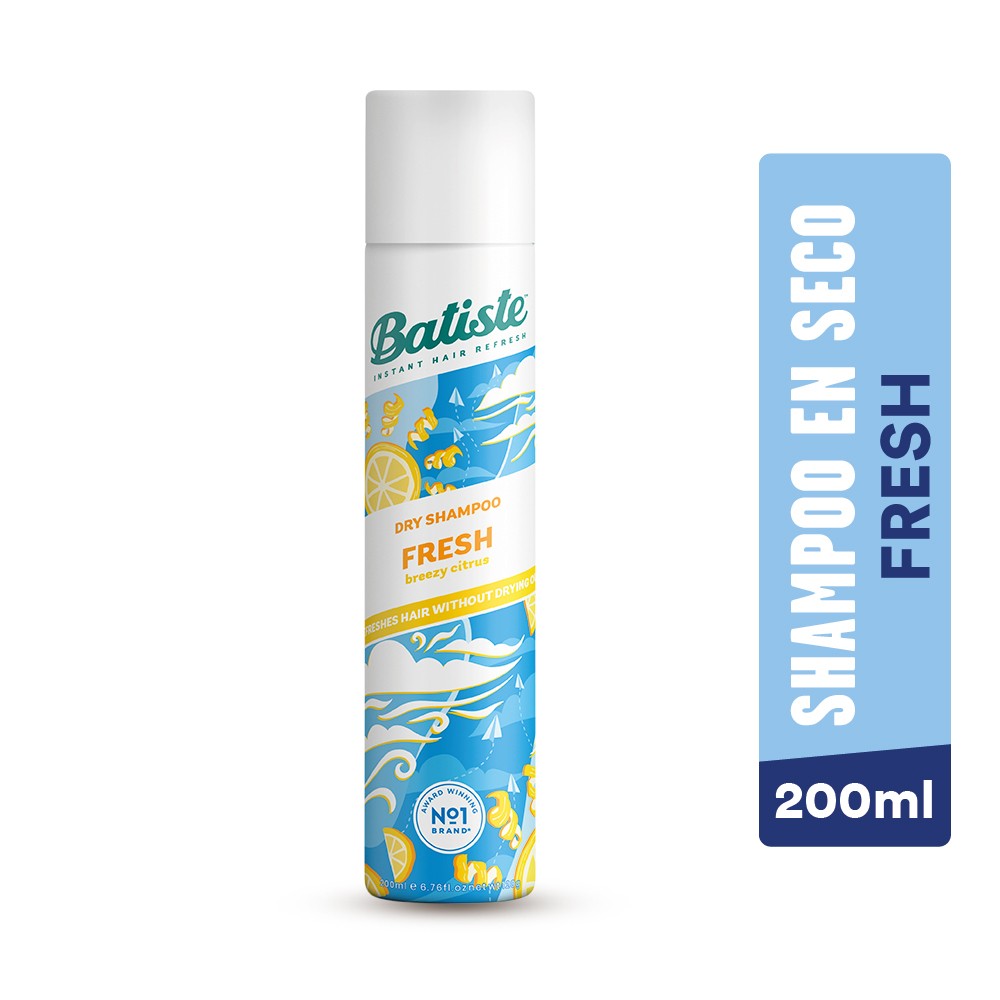 Shampoo En Seco Fresh 200 ml | Cruz Verde