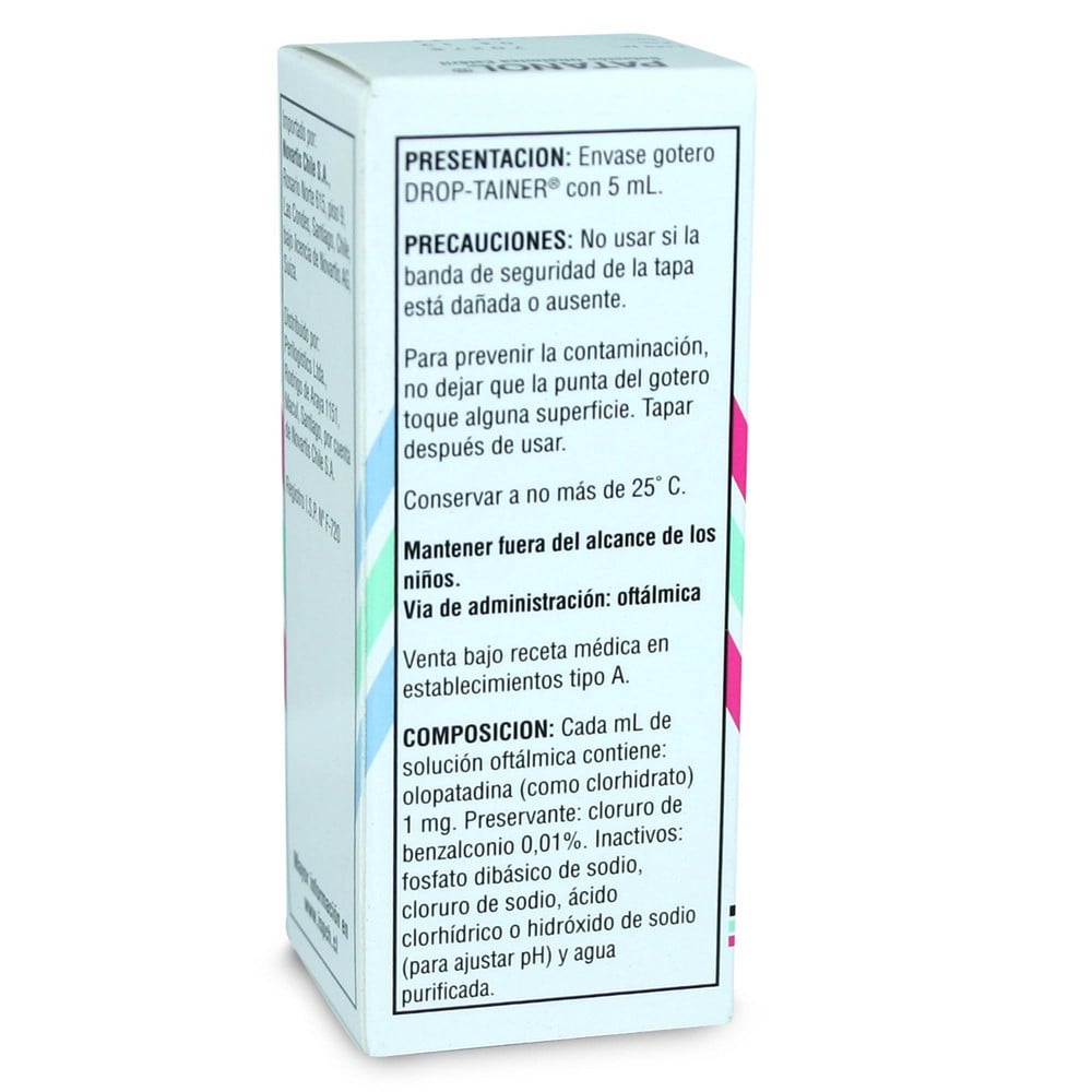 Patanol Olopatadina 0,1% Solución Oftálmica 5 mL | Cruz Verde