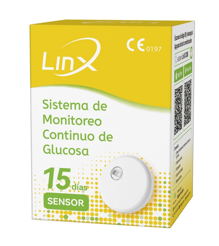 Linx Sistema de Monitoreo Continuo de Glucosa | Cruz Verde