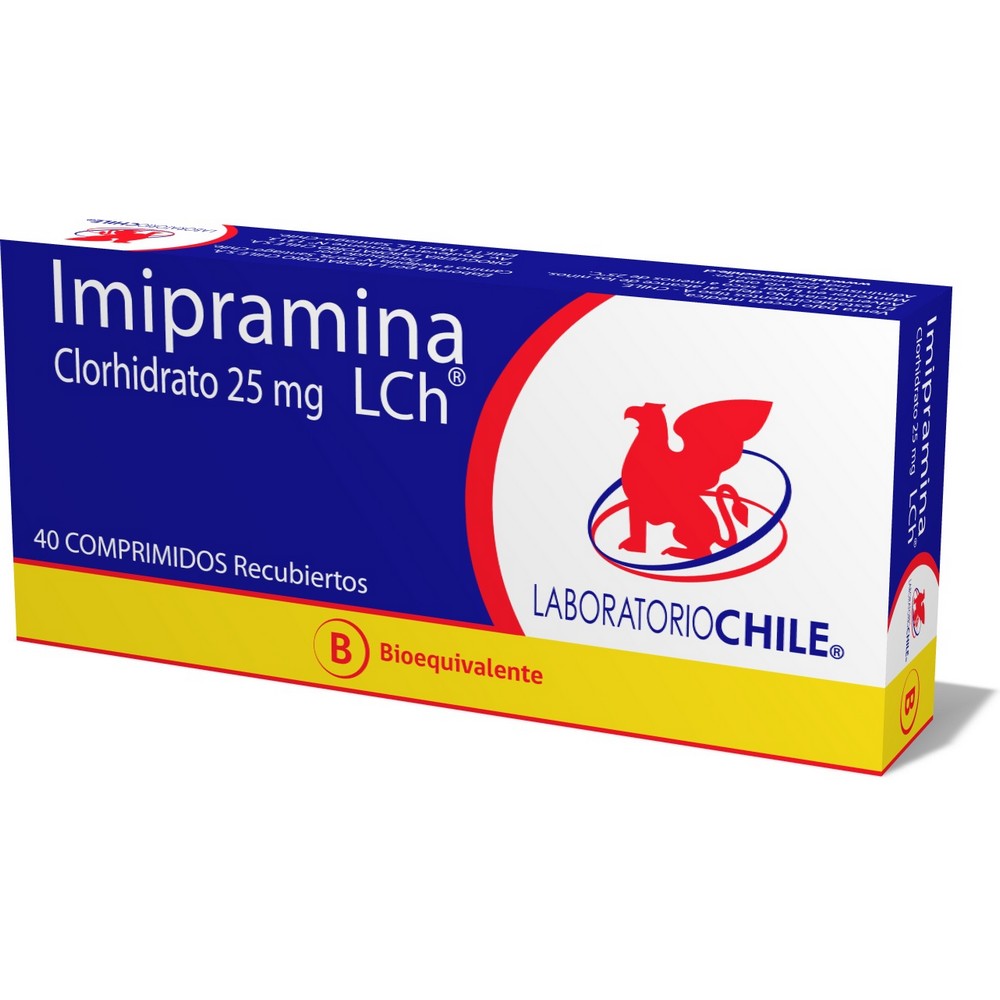 Imipramina 25 mg 40 Comprimidos | Cruz Verde