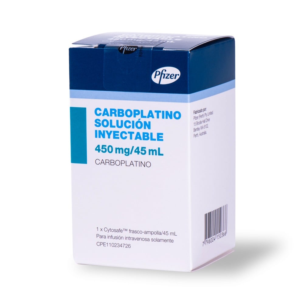 Carboplatino 450 mg 1 Ampolla - FarmaCompara
