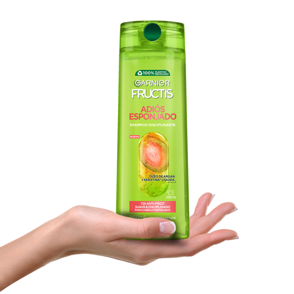 Shampoo Fructis Adiós Esponjado 350 ml | Cruz Verde