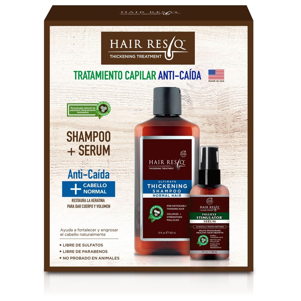 Shampoo Thickening Cabello Normal 355ml + Serum Follicle Stimulator ...