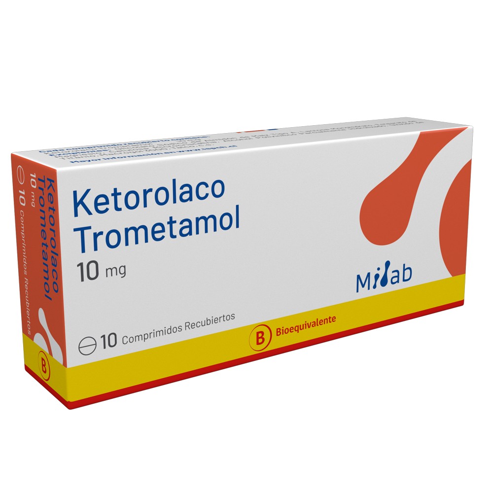 Ketorolaco 10 mg 10 Comprimidos