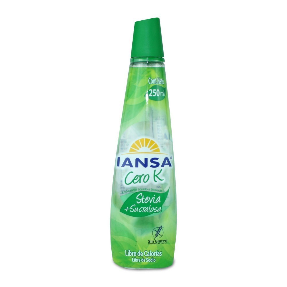 Iansa Stevia Cero K Líquido 250 mL | Cruz Verde