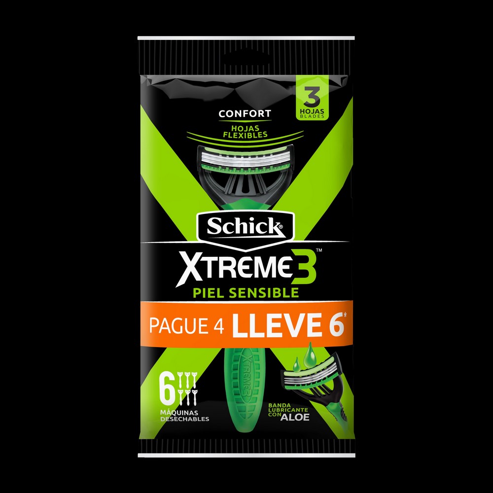 Maquina Afeitar Piel Sensible 6 und