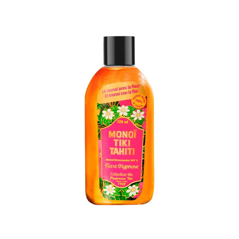 Aceite Bronceador Tiki Tahiti Tiare Hypnose Spf3 120 mL | Cruz Verde