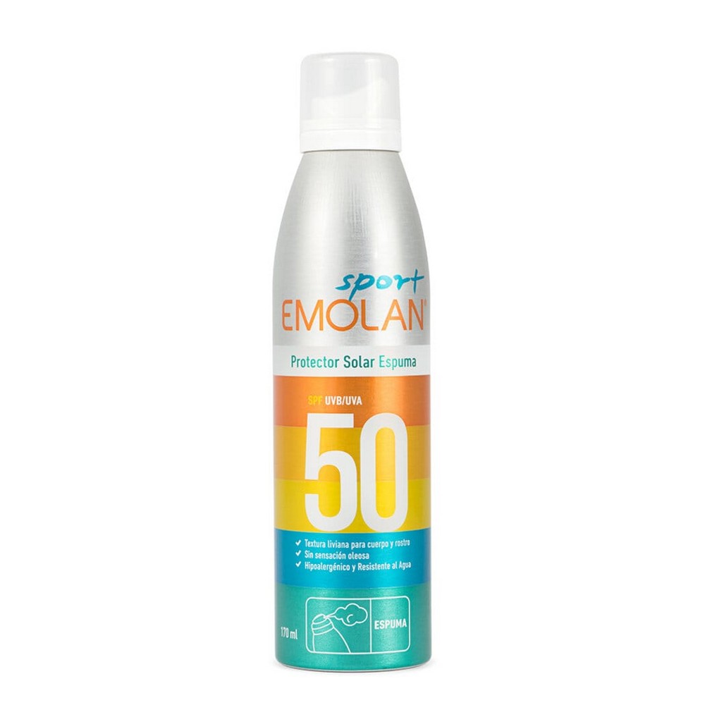 Protector Solar Espuma Sport spf50 170ml | Cruz Verde