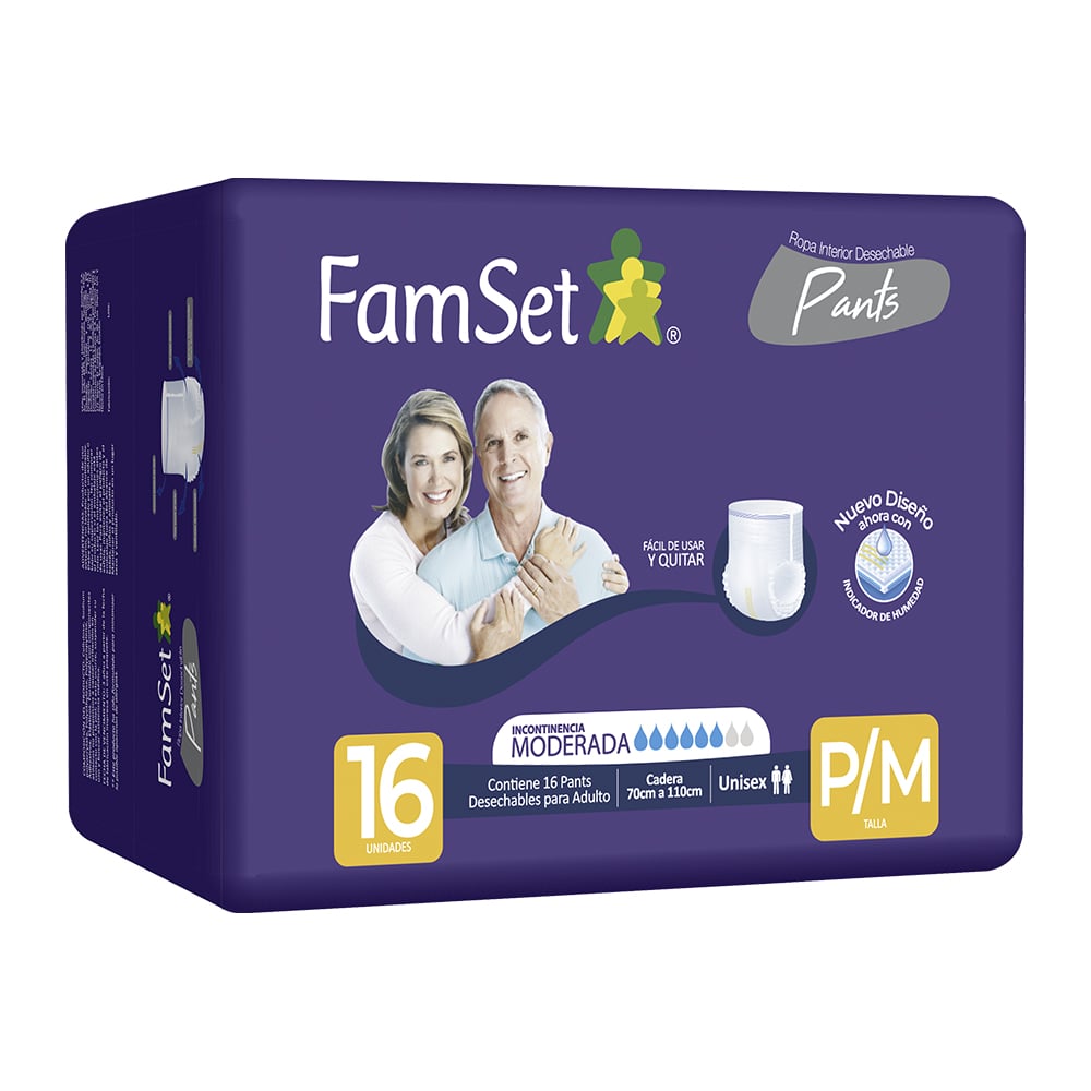 Ropa Interior Desechable Adulto Unisex Talla P/M 16 Unidades | Cruz Verde