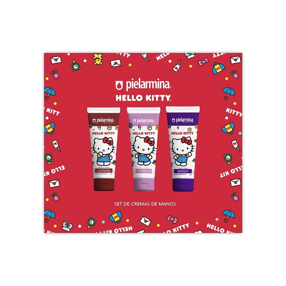 Tripack Set Cremas de Manos Hello Kitty | Cruz Verde