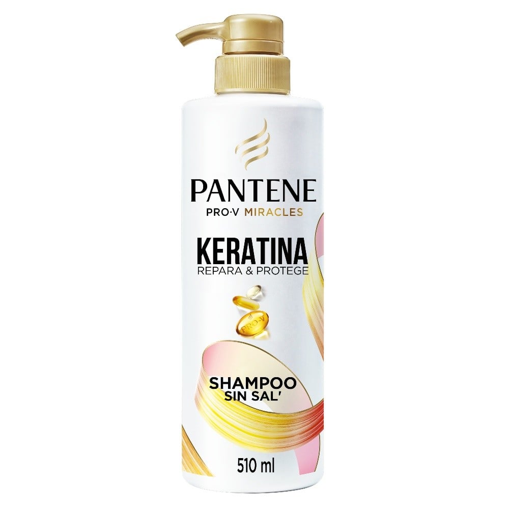 Shampoo sin sal Keratina con Pro Vitamina B5 510 ml | Cruz Verde
