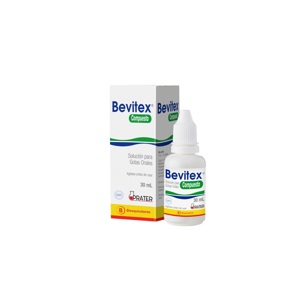 Bevitex Compuesto Metamizol 300 mg / mL Gotas Orales 30 mL | Farmacias Cruz Verde