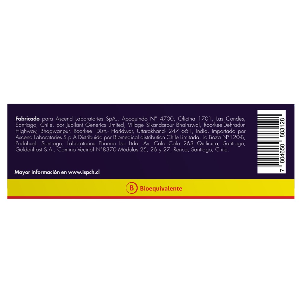 Levera 1000 Levetiracetam 1000 mg 30 Comprimidos Recubiertos | Cruz Verde