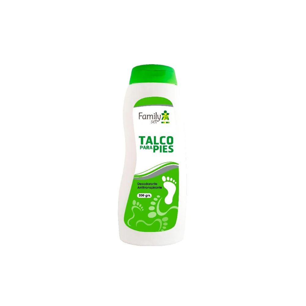 Talco En Polvo Desodorante Y Antitranspirante Para Pies 200Gr