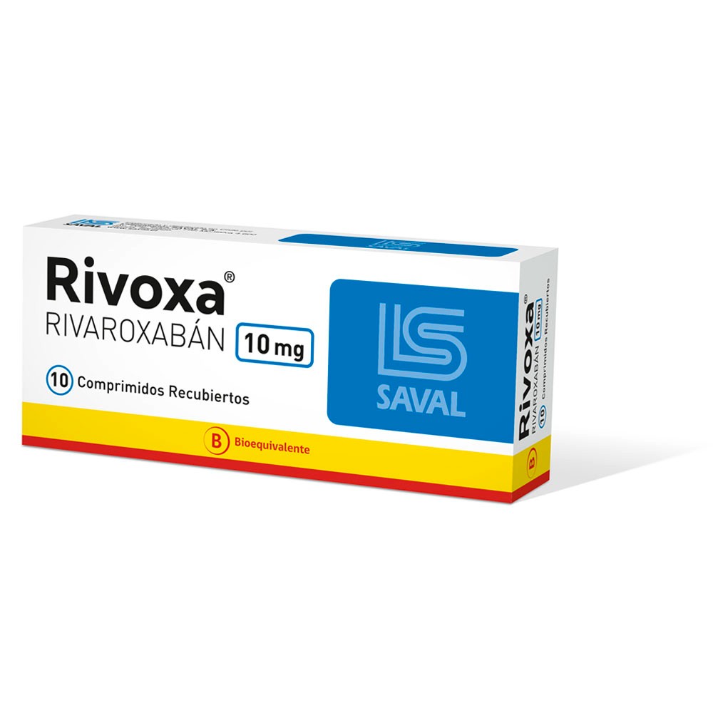 Rivoxa 10 mg 10 Comprimidos Recubiertos | Cruz Verde