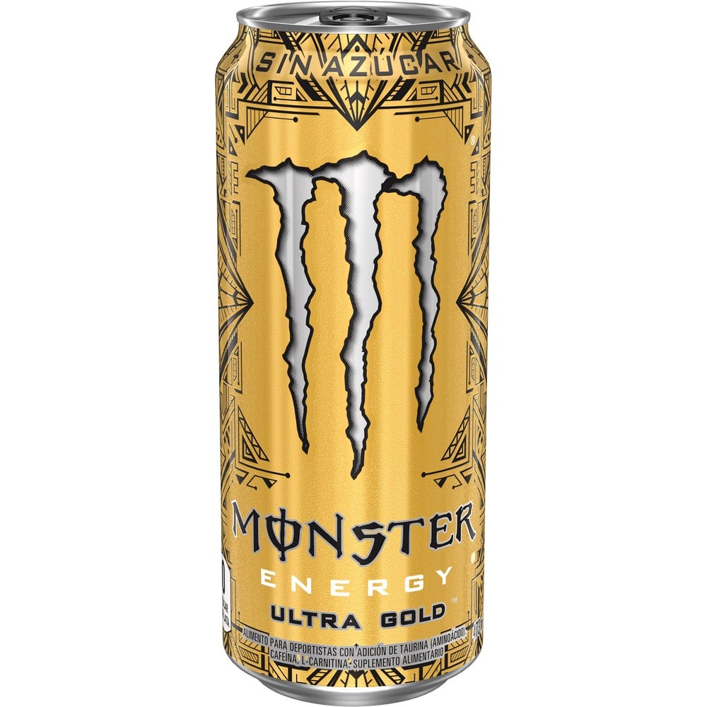 Monster Energy Ultra Gold sin Azúcar 473 mL | Cruz Verde