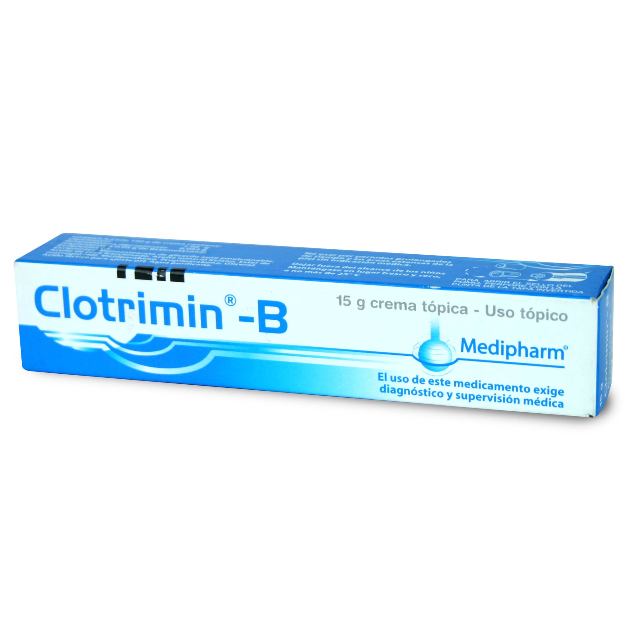 Clotrimin-B Clotrimazol 1 Crema Tópica 15 gr | Cruz Verde