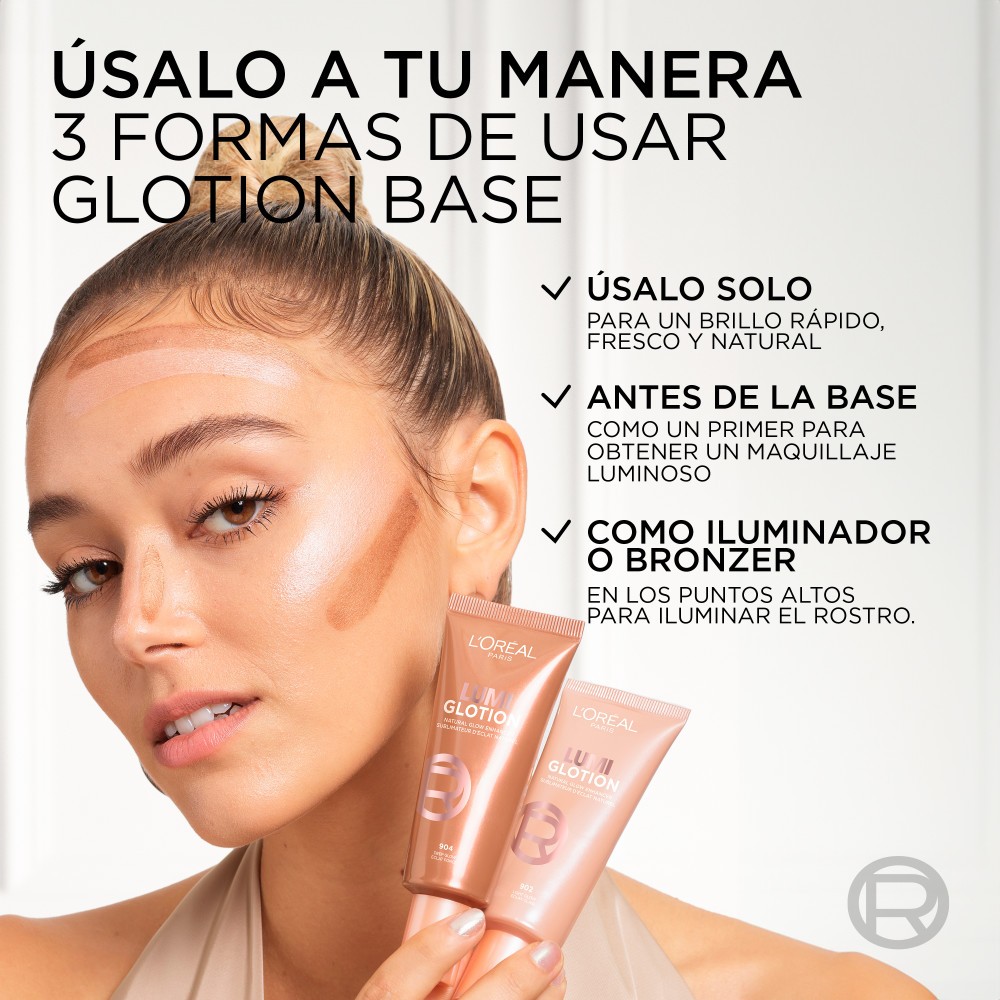 Base de Maquillaje Lumi Glotion All in 1 901 Fair Glow 40ml | Cruz Verde