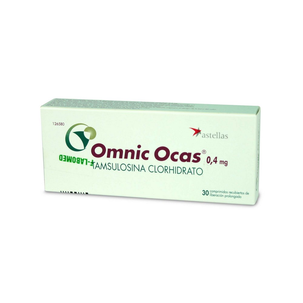 Omnic Ocas Tamsulosina 0,4 mg 30 Comprimidos - FarmaCompara
