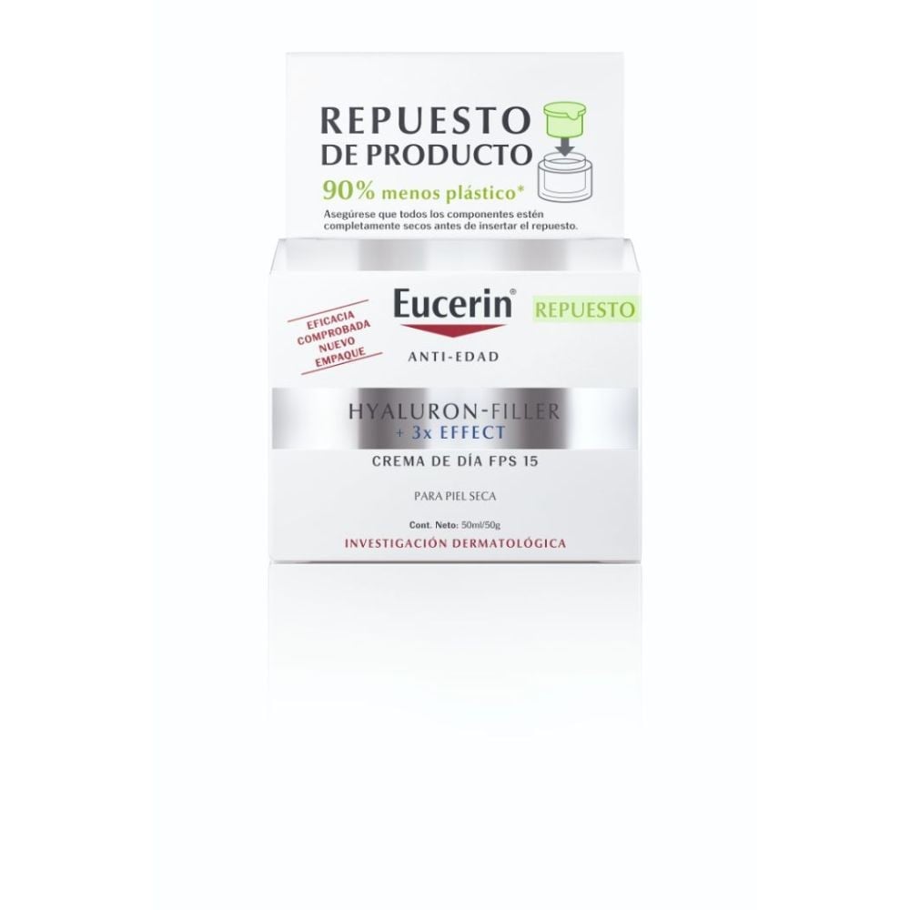 Refill Hyaluron-Filler 3X Effect Crema de Día FPS 15 50 ml | Cruz Verde
