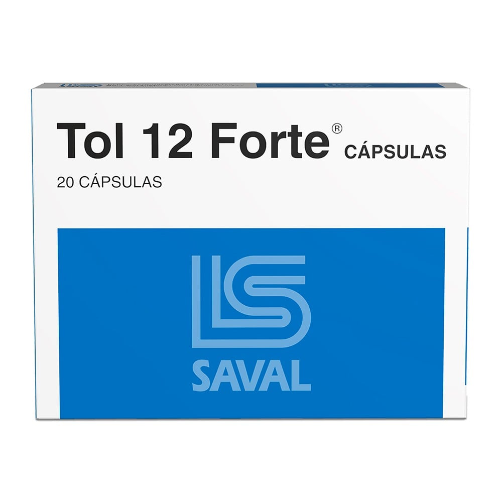 Tol-12 Forte 20 Cápsulas | Cruz Verde