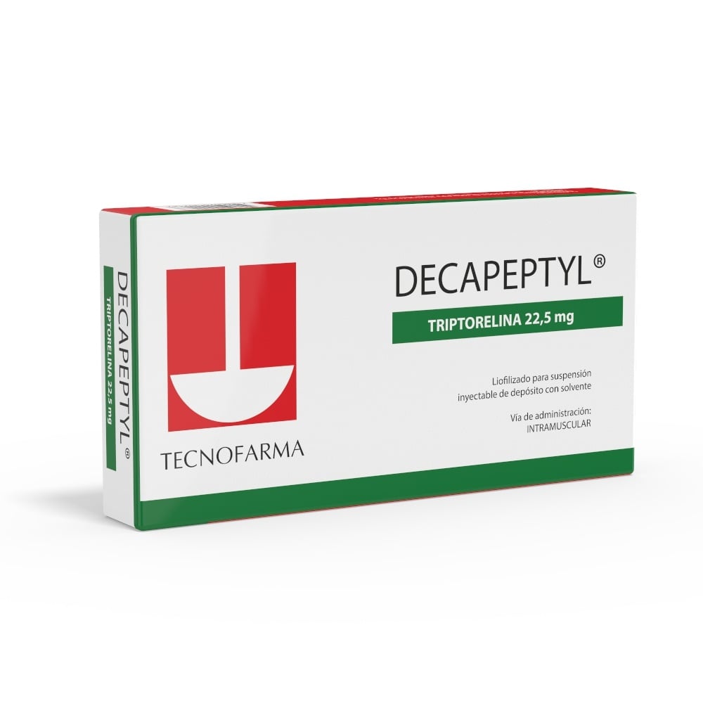 Decapeptyl Triptorelina 22,5 mg para Suspension Inyectable 1 Frasco ...