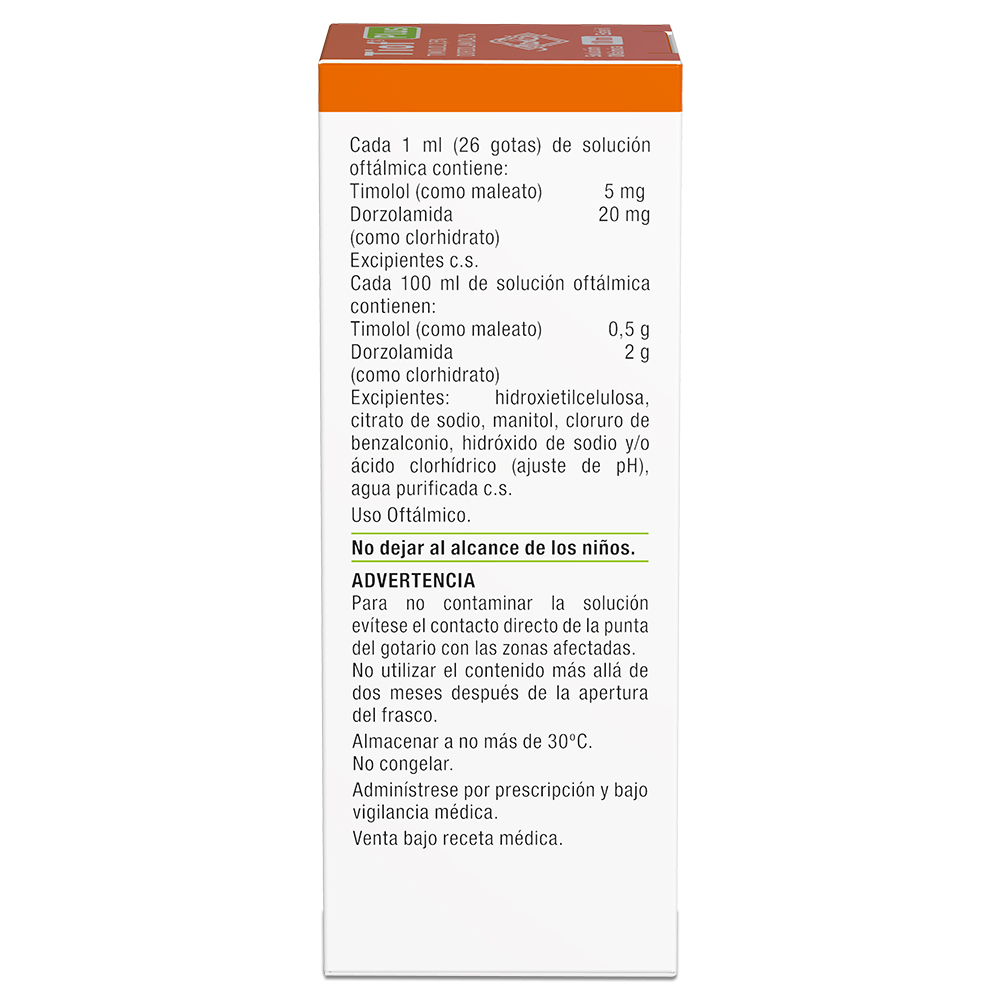 Tiof Plus Timolol 0,2% Solucion Oftalmica 10 mL | Cruz Verde
