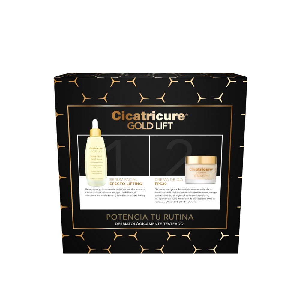 Pack Gold Lift Crema Día + Serum | Farmacias Cruz Verde