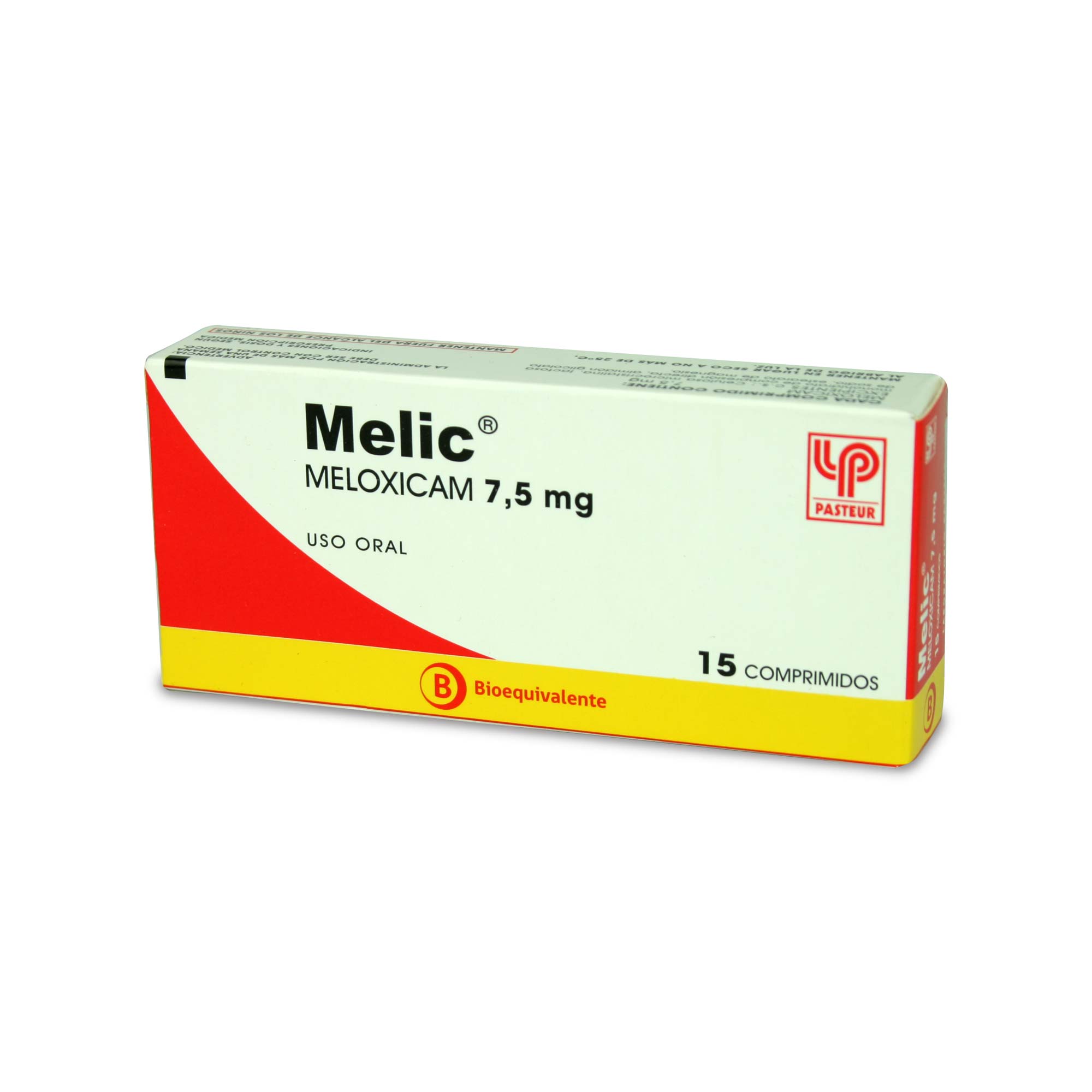Melic Meloxicam 7,5 mg 15 Comprimidos | Cruz Verde