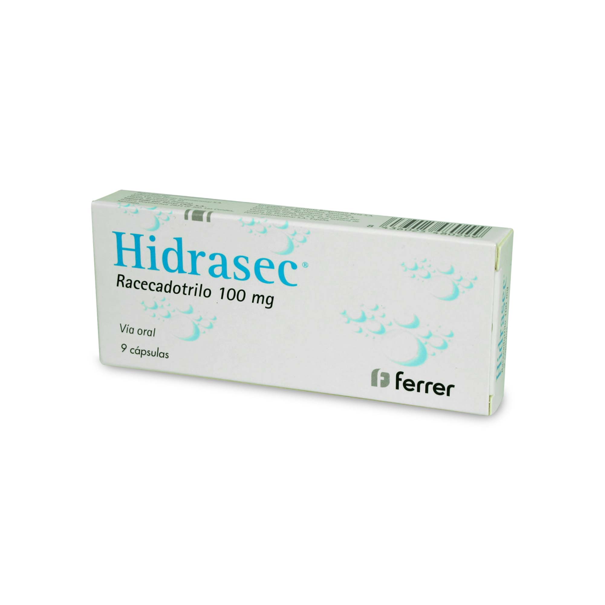 Hidrasec Racecadotrilo 100 mg 9 Cápsulas | Cruz Verde