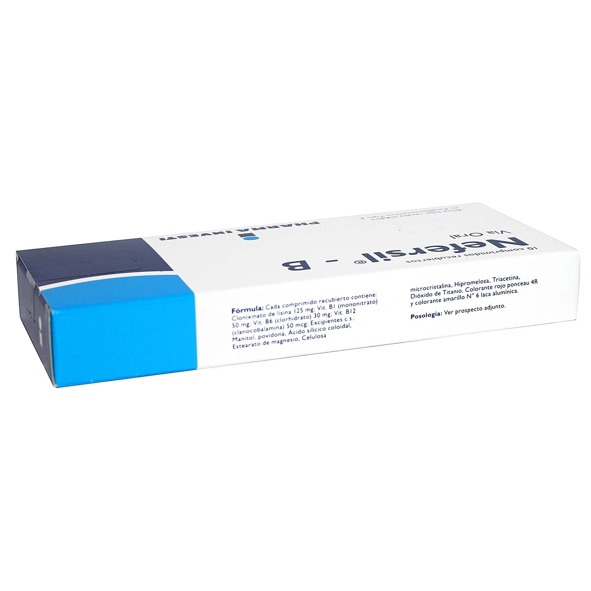 Nefersil-B Clonixinato Lis. 30 mg 10 Comprimidos Ranurado | Cruz Verde