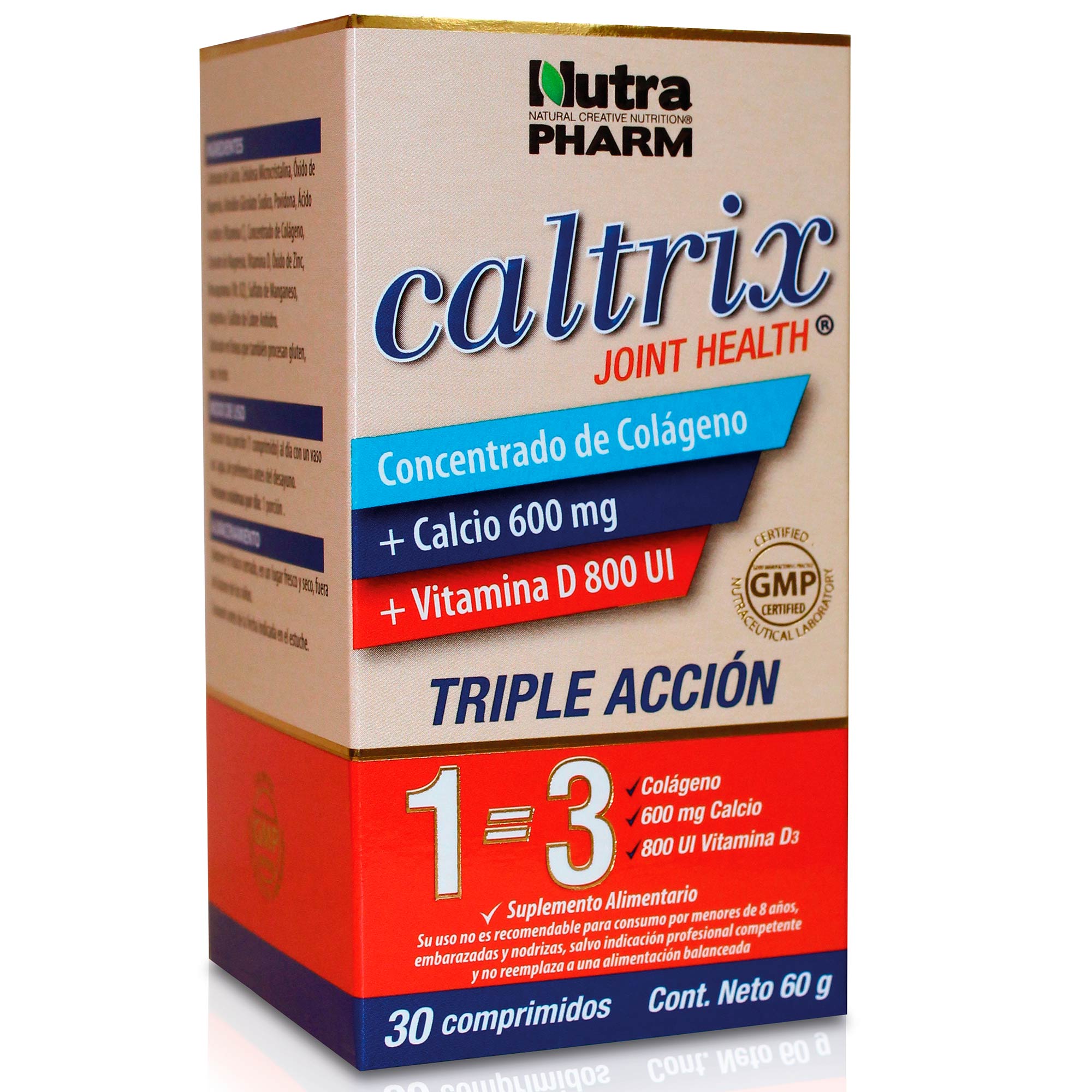 Caltrix Triple Acción 30 Comprimidos | Cruz Verde