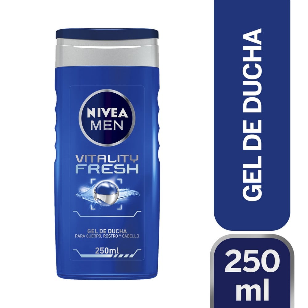 Gel De Ducha Vitality Fresh 250 mL - FarmaCompara
