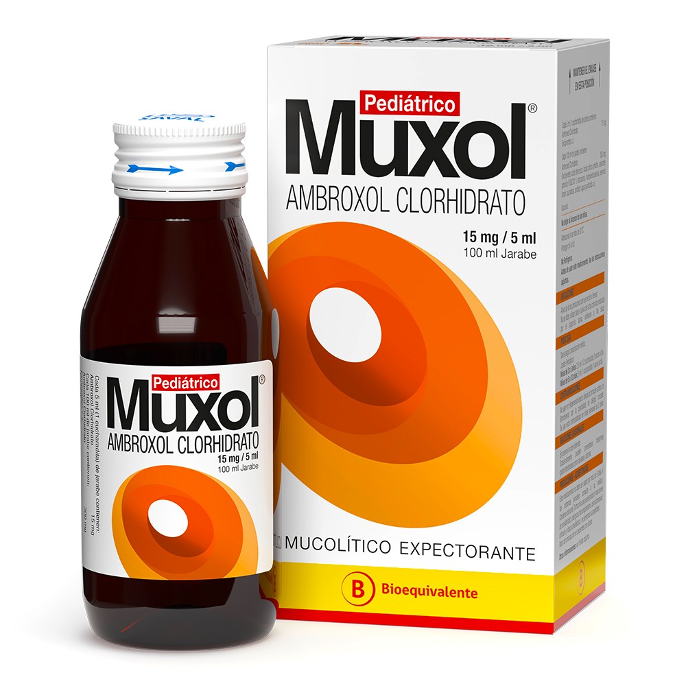Muxol Jarabe Pediátrico Ambroxol 300 mg / 100 ml