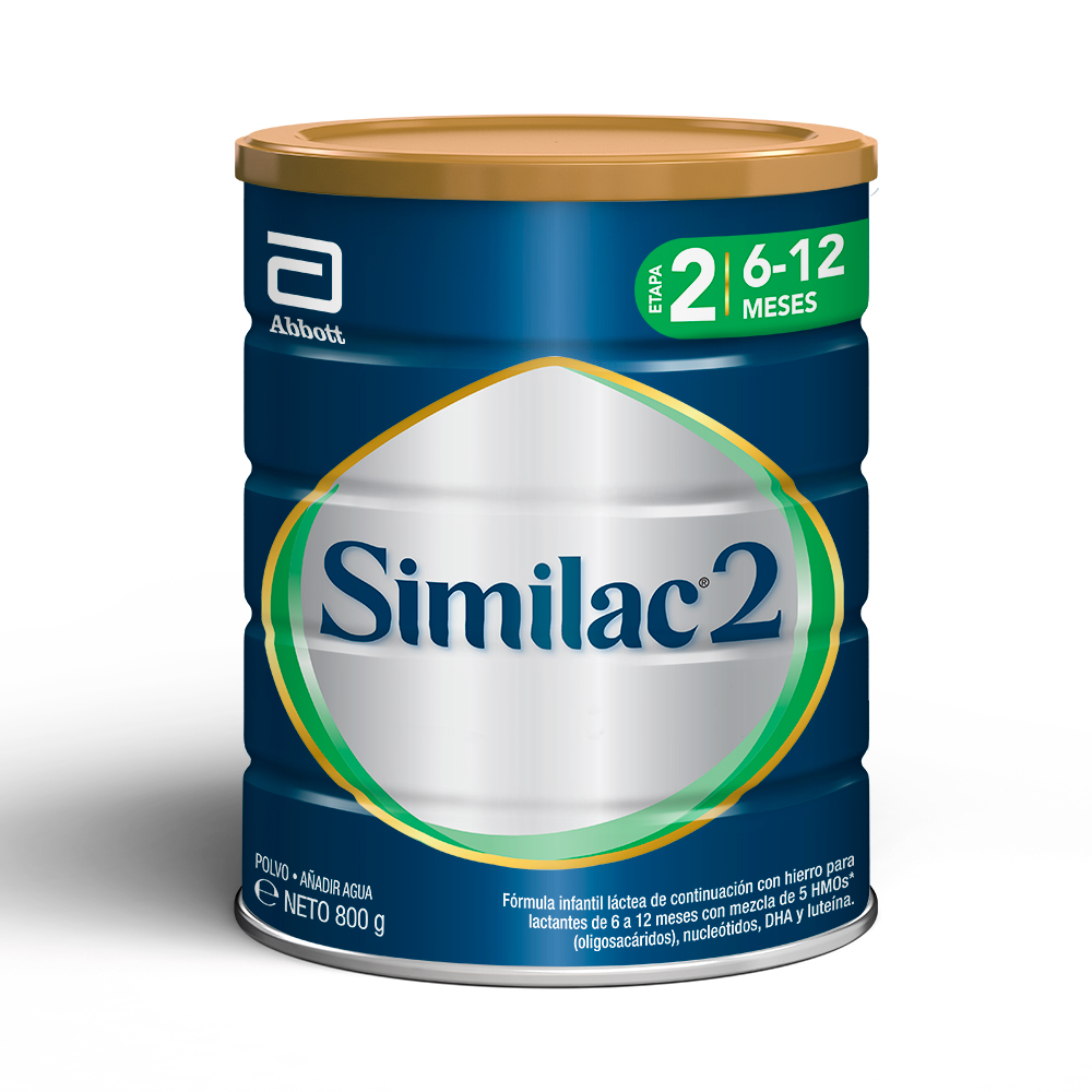 Fórmula Infantil Similac 2 5HMO 800g | Farmacias Cruz Verde