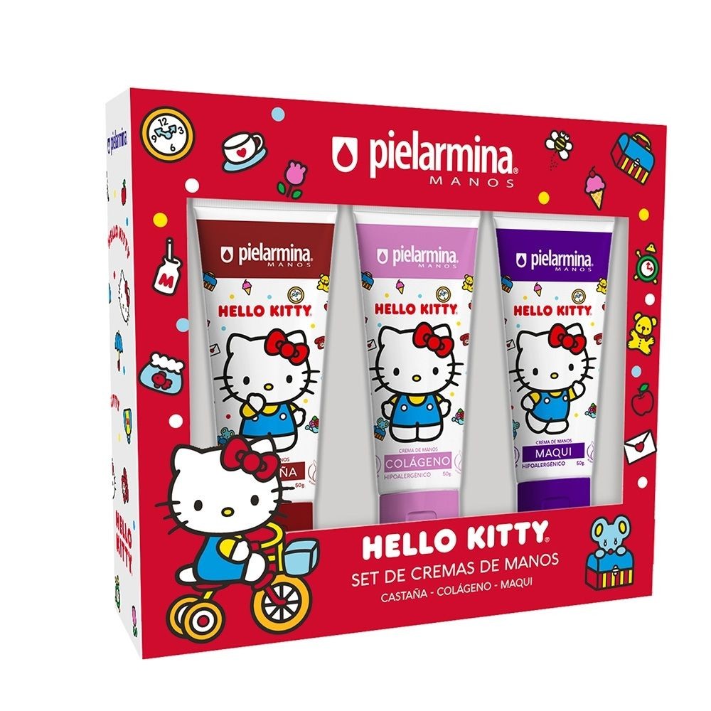 Tripack Set Cremas de Manos Hello Kitty | Cruz Verde