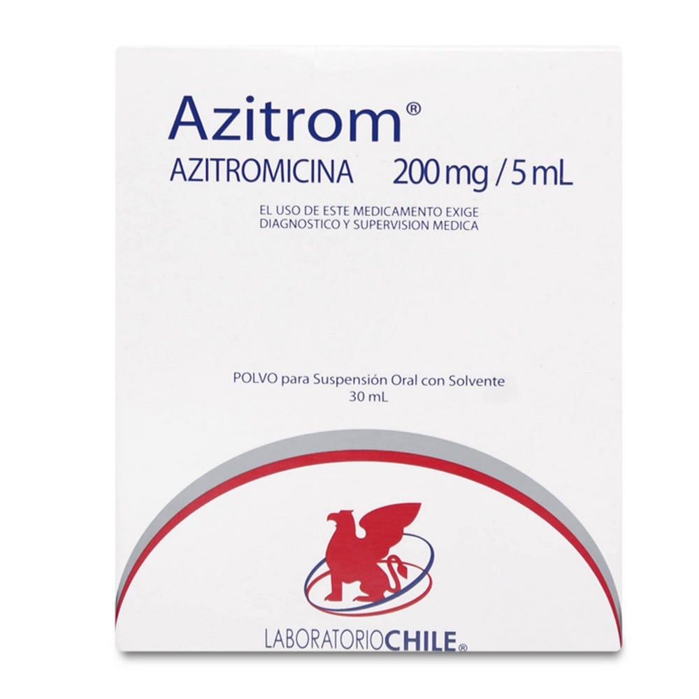 Azitrom Azitromicina 200 mg Suspensión 5 mL | Cruz Verde