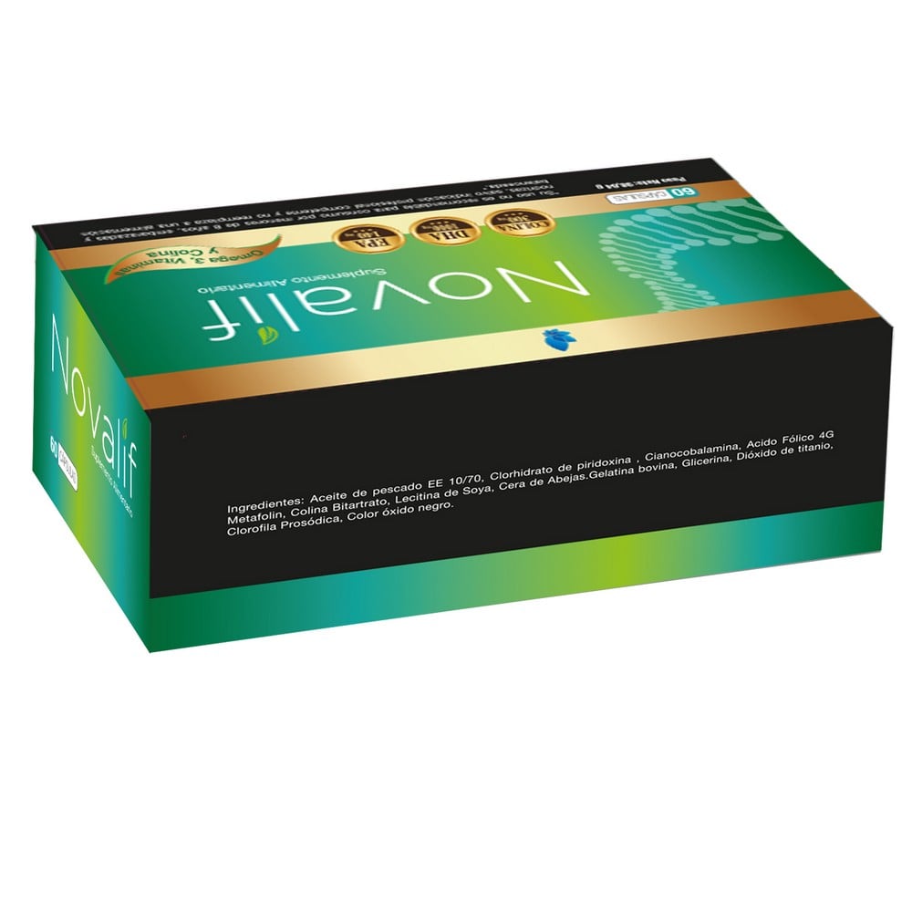 Novalif Suplemento Alimentario 60 Cápsulas | Cruz Verde
